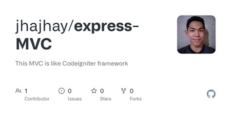 GitHub Jhajhay Express MVC This MVC Is Like Codeigniter Framework