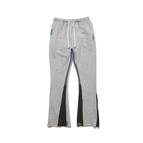 Wholesale Flare Joggers Track Pants Custom Loose Flare Sweat Pants Men
