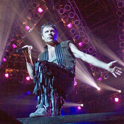 Bruce Dickinson Iron Maiden Vocalist Undergoes Cancer Treatment