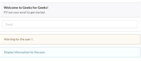 Semantic Ui Message Variations Geeksforgeeks