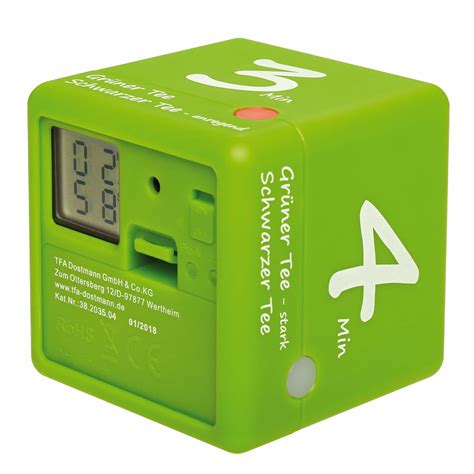 Digital Tea Timer Cube Timer Tfa Dostmann