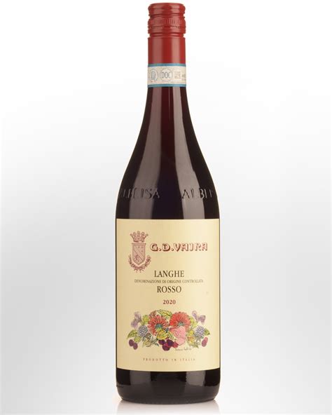 2020 G D Vajra Langhe Rosso Nicks Wine Merchants