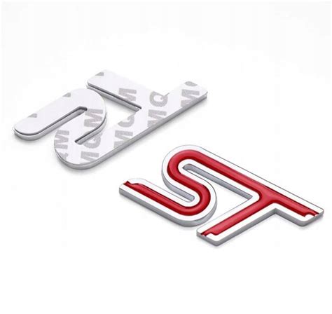 FORD ST LINE EMBLEMAT znaczek naklejka METALOWY za zł z Warszawa Allegro pl