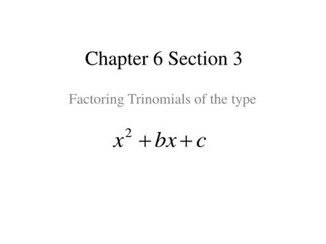 PPT Chapter Section PowerPoint Presentation Free Download ID