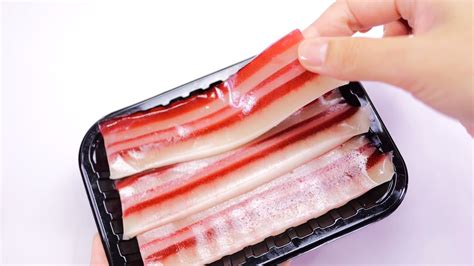 【asmr】豚バラ肉のグミ Gummy Pork Belly Eating Sounds No Talking【咀嚼音】 Youtube