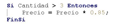 Algoritmos Estructura De Control Si Entonces