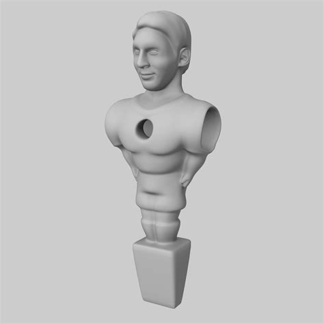 Kicker Foosball Player For 3d Printing 3d Model 5 Obj Stl Ma Free3d