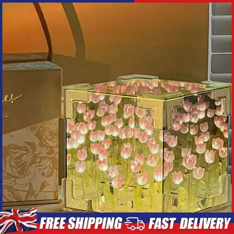 Diy Tulip Lamp Kit Handmade Diy Tulip Night Light For Bedroom For Women