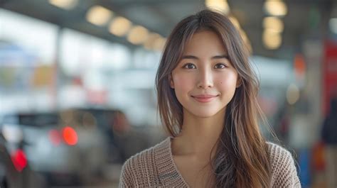 Premium Photo A Picture Of A Mature Attractive Asian Woman Who Is