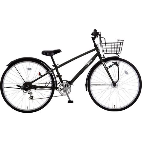 子供用自転車 シオノ レヴァント 22 外装6段 オートライト（フラットブラック） Shiono Levanto 226 塩野自転車 シティ
