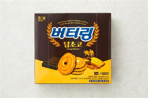 [해태] 버터링 딥 초코 155g 마켓컬리