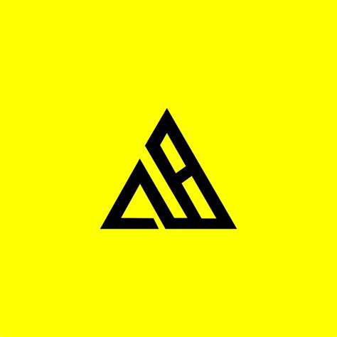Diseño de logotipo de letra ab creativo y moderno Vector Premium