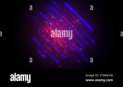 Abstract Cylinder Lines Flowing Background Loop 4k Animation Of An