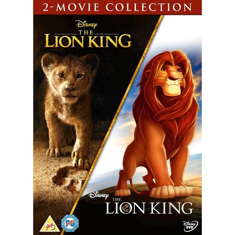 ライオン・キング 実写版 ライオン・キング アニメーション ダブルパック Dvd Zavvi 日本