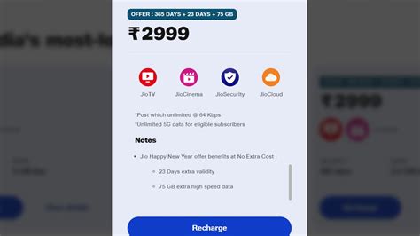 Jio Is Offering Unlimited 5G Data With Its Rs 2999 Prepaid Plan Check Details