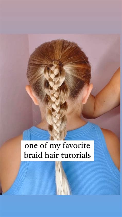 Easy Braid Hairstyle For School LOVE THIS ONE Stylish Life For Moms