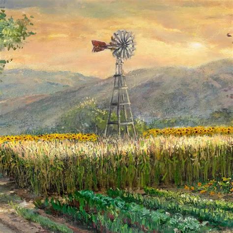 Sunflower Fields Art For Sale