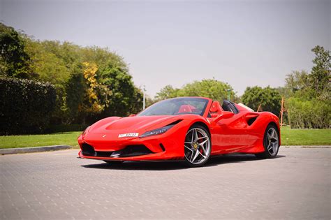 Rent Ferrari F8 Tributo Spider Red In Abu Dhabi Sportscars Octanerent