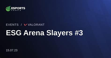 Esg Arena Slayers Valorant Zleyici Genel Bak D L Havuzu Esports Charts