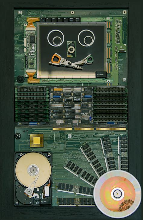 Older Tech CPU Artworks