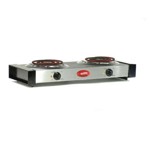 Avantco Eb102 Double Burner Countertop Range 120v