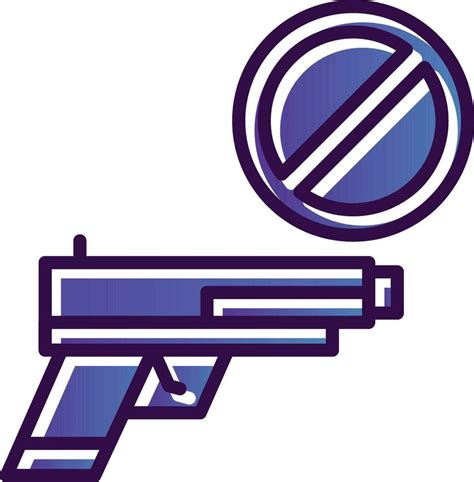 Gun Ban Vector Icon Design 29155374 Vector Art At Vecteezy