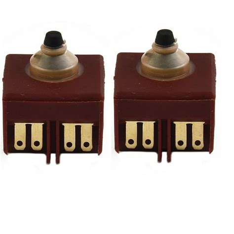2pcs Angle Grinder Switch Replacement Push Button Switch For Gws68 100