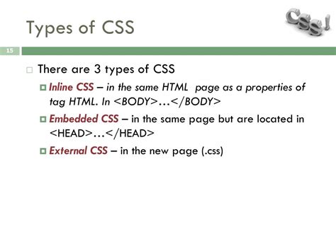 Ppt Tp 2543 Web Programming Cascading Style Sheet Css Powerpoint Presentation Id6132241