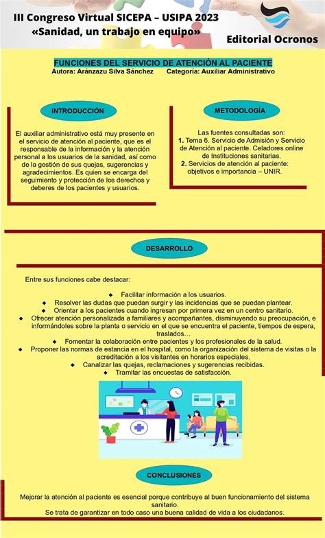Funciones Del Servicio De Atención Al Paciente Vi Congreso Virtual