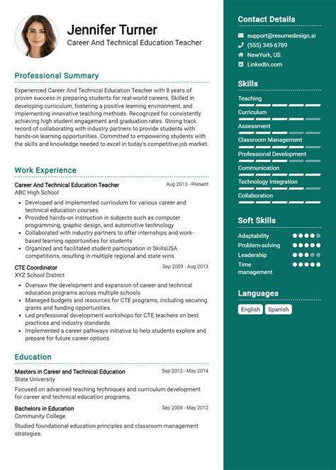 18 Physics Teacher Resume Examples And Templates For 2024 Resumedesign Ai