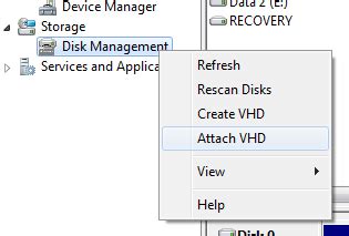 Mount And Browse Hyper V Or VSphere Virtual Disk File