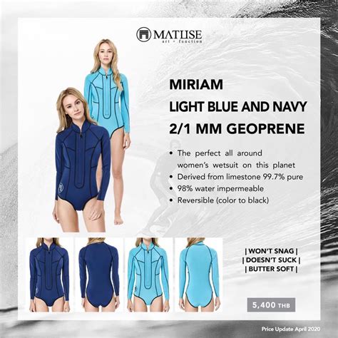 Miriam Long Sleeve Spring Wetsuit Shopee Thailand