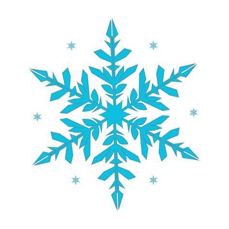 Free Abstract Snowflake Clipart Template To Edit Online