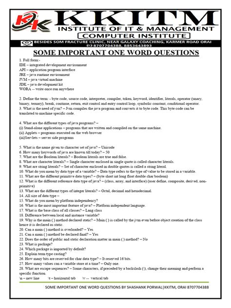 Java Pdf Java Programming Language Java Virtual Machine