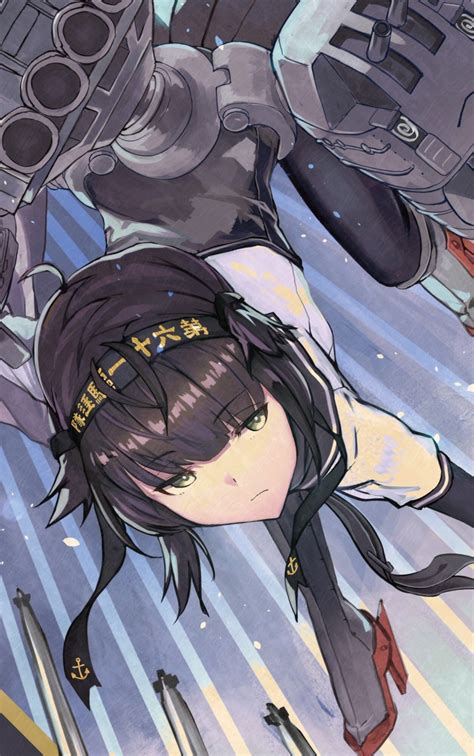 Fujita Condor Kantai Collection Hatsuzuki Kancolle Bodysuit Heels Seifuku Yande Re
