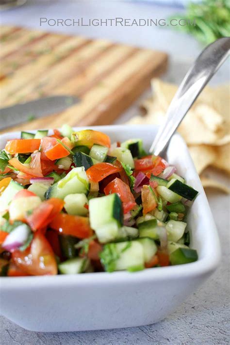 Cucumber Salsa Recipe Fresh And Delicious Summer Salsa Porch Light Reading