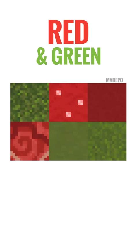 Minecraft Complementary Color Block Palettes Follow For More