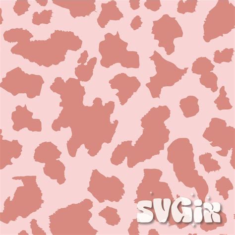 Cow Print Seamless Pattern🐄 Check Svgix For More