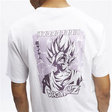 Camiseta DRAGON BALL Z SHADOW White Hydroponic