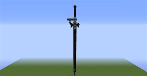 Kiritos Sword Elucidator Minecraft Build By Boredomcircle On Deviantart