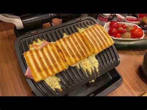 8 Einfache Sandwiches Im Tefal OptiGrill YouTube Kontaktgrill