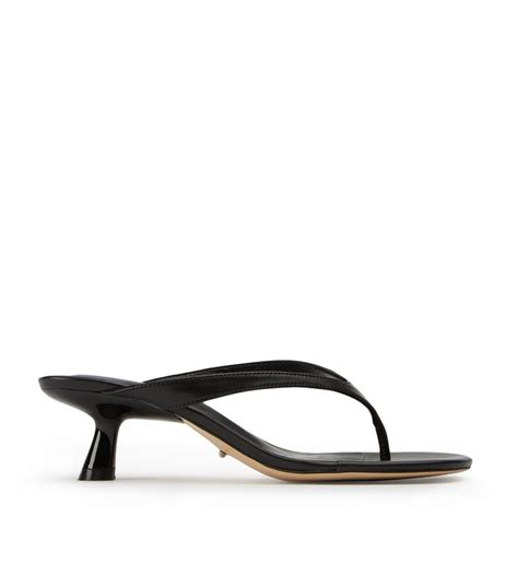 Krista Black Nappa Heels Black Nappa 7 Heels Heels Online Tony