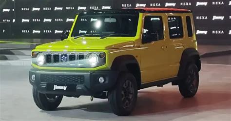 Maruti Launches 5 Door Jimny Suv At Starting Price Of Rs 1274 Lakh