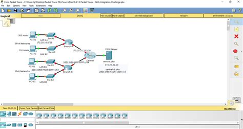 9 4 1 2 Packet Tracer Skills Integration Challenge Instructions Answers
