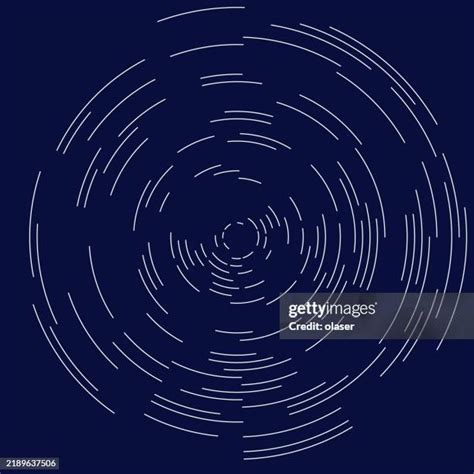 Orbital Discrete Areas In Concentric Circles Around Middle White On Blue High Res Vector Graphic