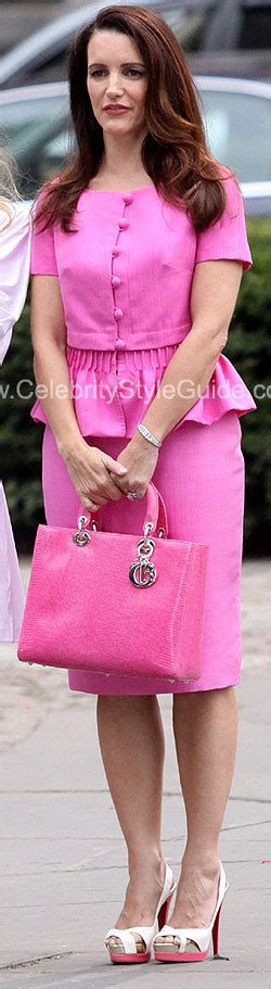Sex And The City Movie Wearing Christian Dior Lady Dior Bag In Pink