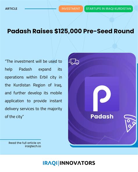 Startupfunding Iraqstartups B2b Techinnovation Fooddelivery