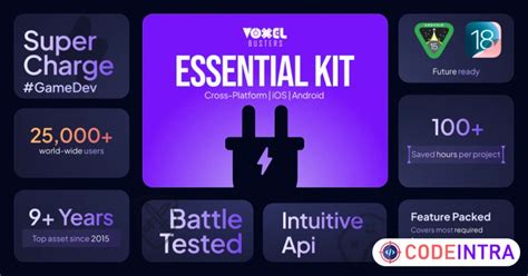 Essential Kit Mobile Ios And Android Integration Unity Assets Codeintra