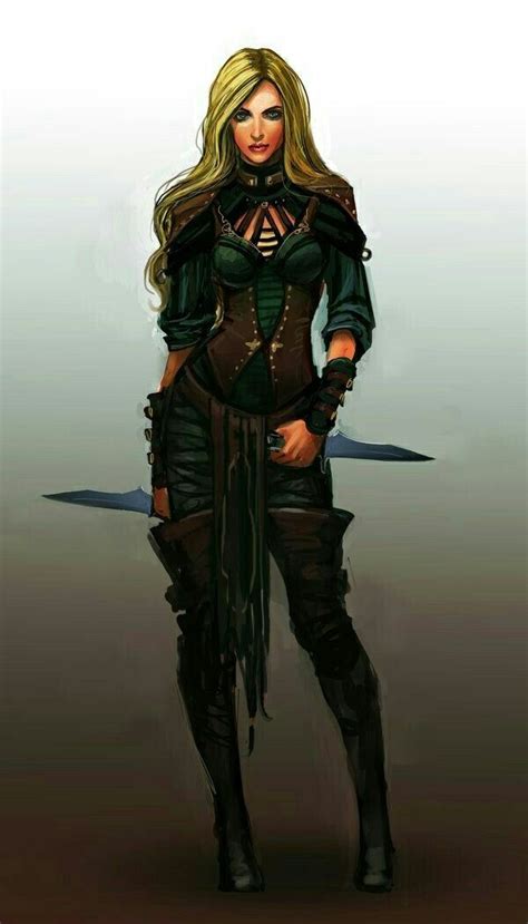 Female Rogue Pathfinder Pfrpg Dnd Dandd D20 Fantasy Fantasy Warrior