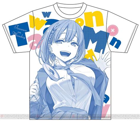 月曜日のたわわアイちゃんのたわわに癒されるオリジナルTシャツが 月発売 電撃オンライン